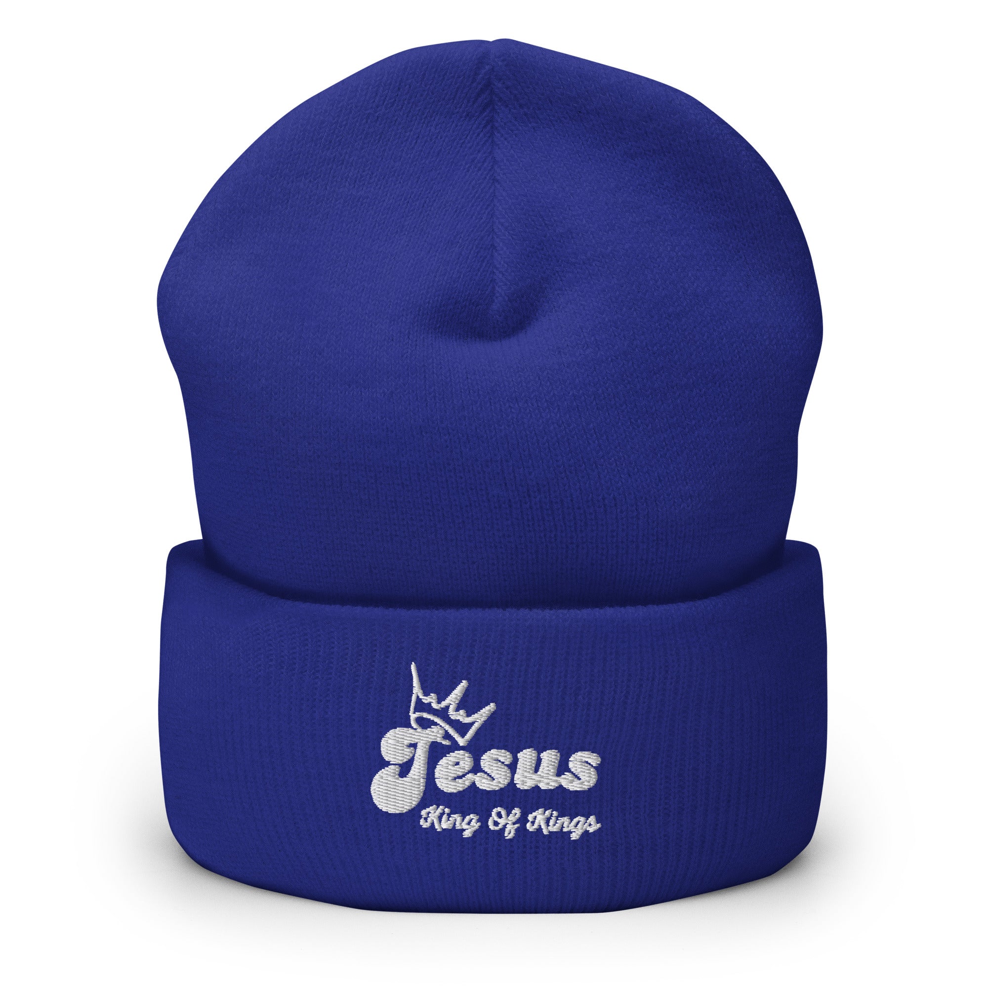 King Jesus Cuffed Beanie – Truth Over Culture | Kingdom Headwear – TOC ...